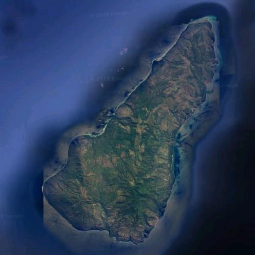 Atauro Island in Dili, Timor-Leste (Google Maps)