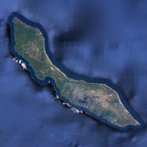 Curaçao in Willemstad, Netherlands Antilles (Google Maps)