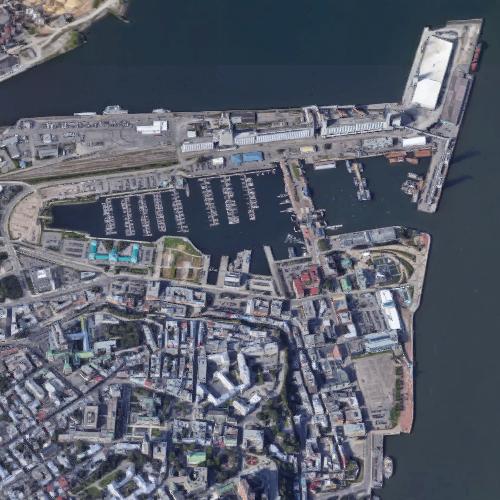 Port of Quebec in Quebec, Canada (Google Maps)