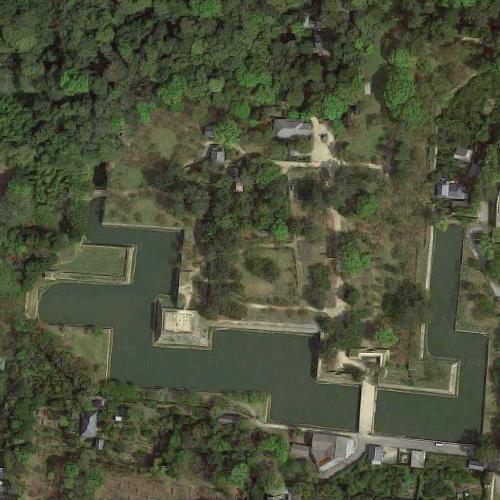 Hagi Castle Ruins in Hagi, Japan (Google Maps)