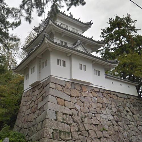 Tsu Castle Ruins in Tsu, Japan (Google Maps)