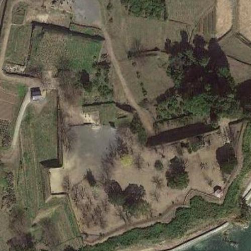 Hara Castle Ruins in Minamishimabara, Japan (Google Maps)