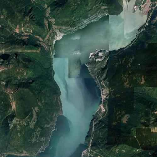 Darrell Bay in Squamish, Canada (Google Maps)