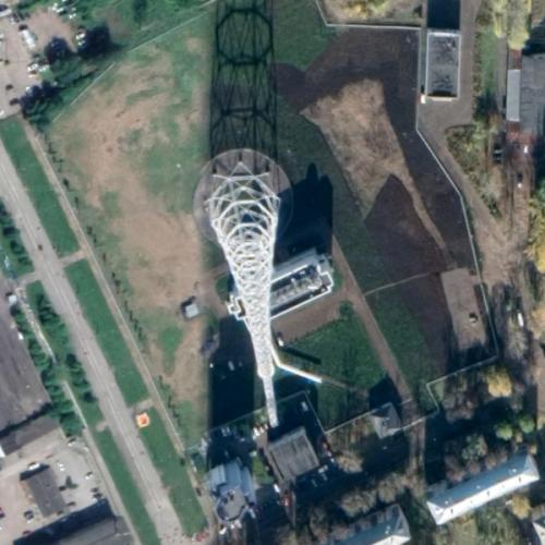 Perm Television Tower in Perm, Russian Federation (Google Maps)