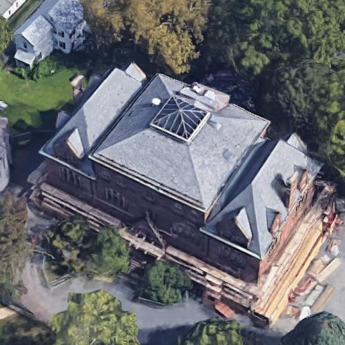 'Stuart Hall' by Potter & Robertson in Princeton, NJ (Google Maps)