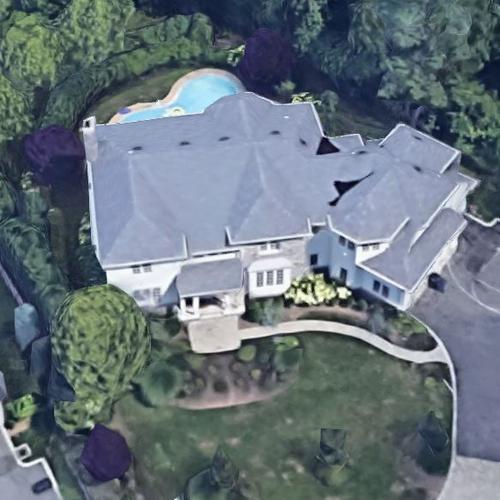 Jackie Goldschneider's House in Tenafly, NJ (Google Maps)