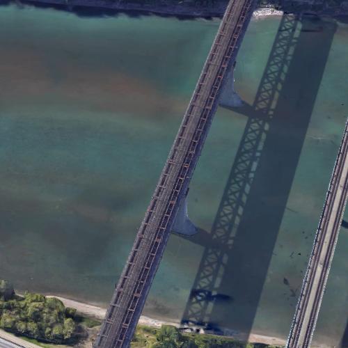 High Level Bridge in Edmonton, Canada (Google Maps)