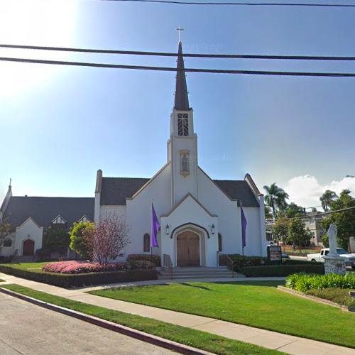 St. Bartholomew Catholic Church ("Dexter") in Long Beach, CA (Google Maps)