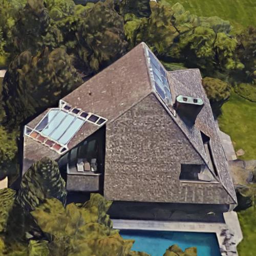 'Turoff House' by Norman Jaffe in Westhampton, NY (Google Maps)