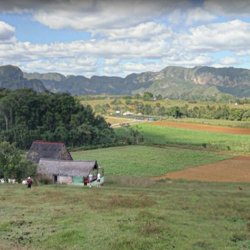 Viñales Valley in Viñales, Cuba (Google Maps)