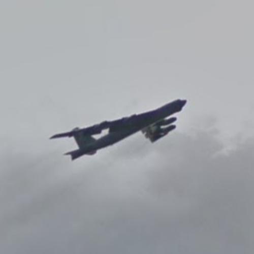 USAF B-52 Stratofortress (2 BW) in Barksdale AFB, LA (Google Maps)