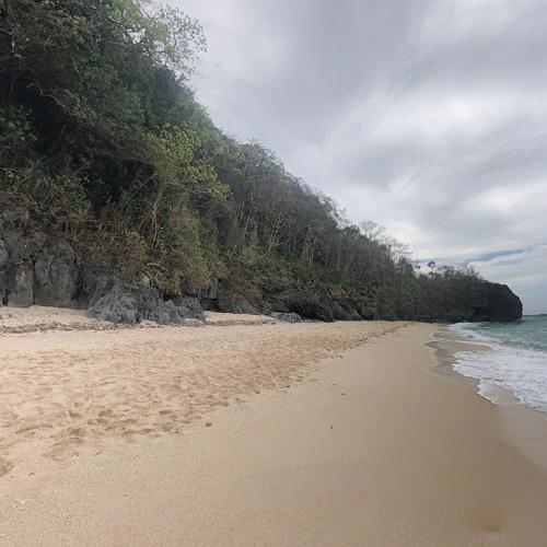 Puka Shell Beach in Malay, Philippines (Google Maps)
