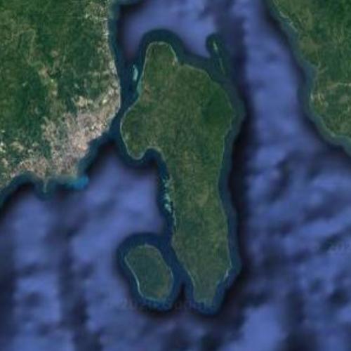 Samal Island in Tambo, Philippines (Google Maps)