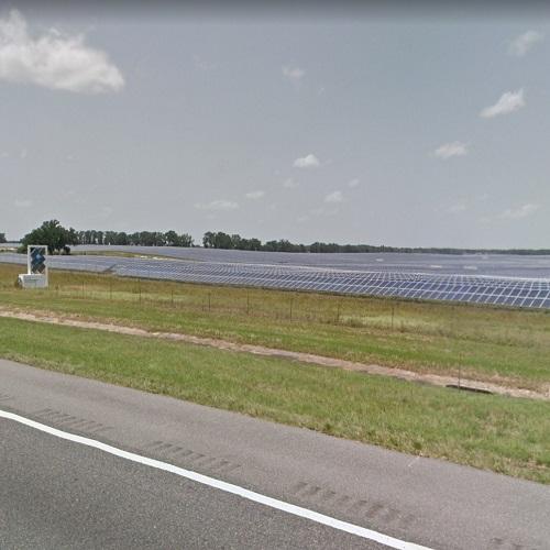 FPL Solar panels in Lake City, FL (Google Maps)