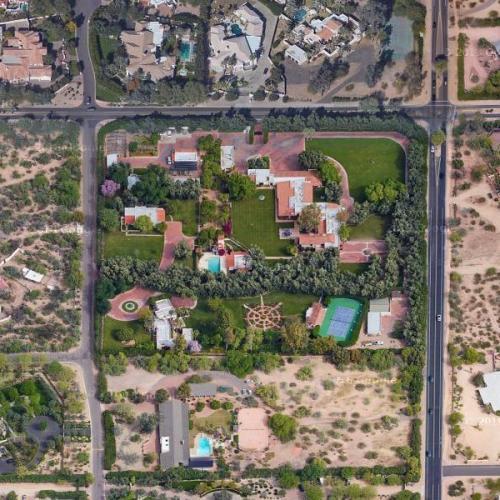 Rex Maughan's house in Paradise Valley, AZ - Virtual Globetrotting
