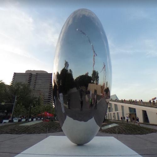 'Cloud Column' by Anish Kapoor in Houston, TX - Virtual Globetrotting