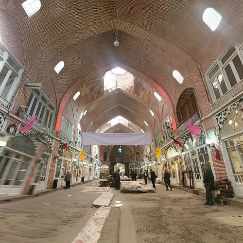 Bazaar of Tabriz (world's largest covered bazaar) in Tabriz, Islamic ...