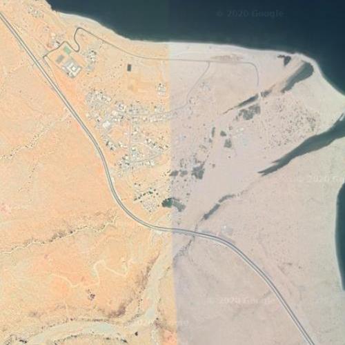 Qalhat in Sur, Oman (Google Maps)