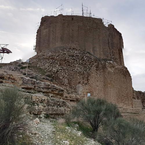Qal'eh Dokhtar in Firuzabad, Islamic Republic of Iran (Google Maps)