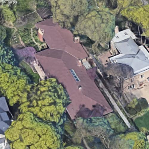 'Katzin Residence' by Bertrand Goldberg in Chicago, IL (Google Maps)