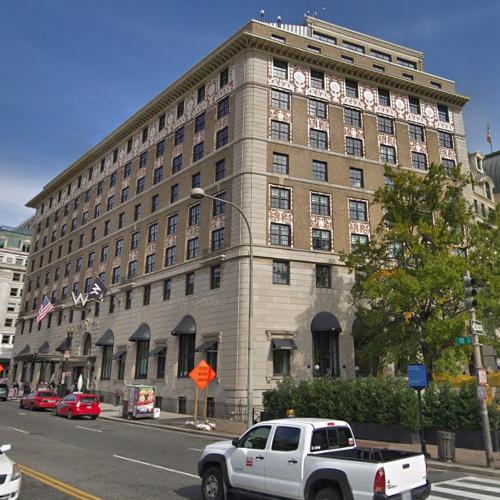 W Hotel Washington in Washington, DC (Google Maps)