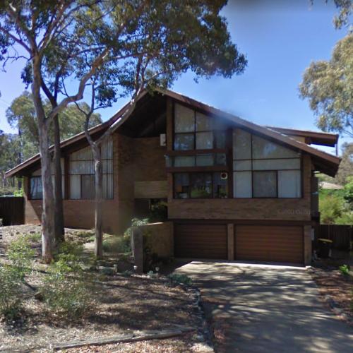 'Eltringham House' by Robin Boyd in Macquarie, Australia (Google Maps)