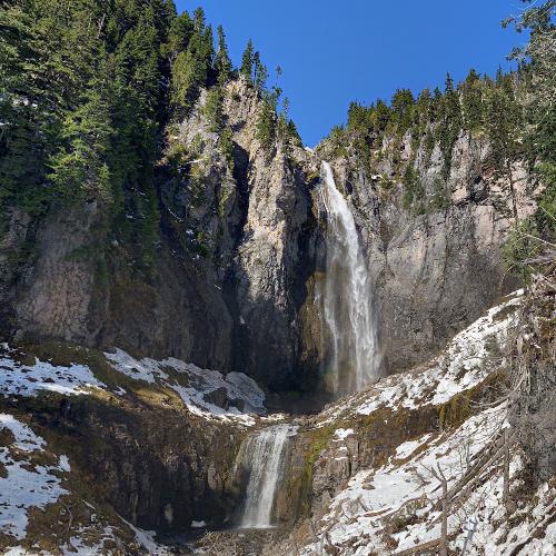 Comet Falls in Paradise, WA (Google Maps)