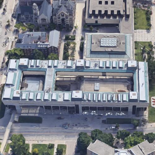 'Mosse Humanities Building' by Harry Weese in Madison, WI (Google Maps)