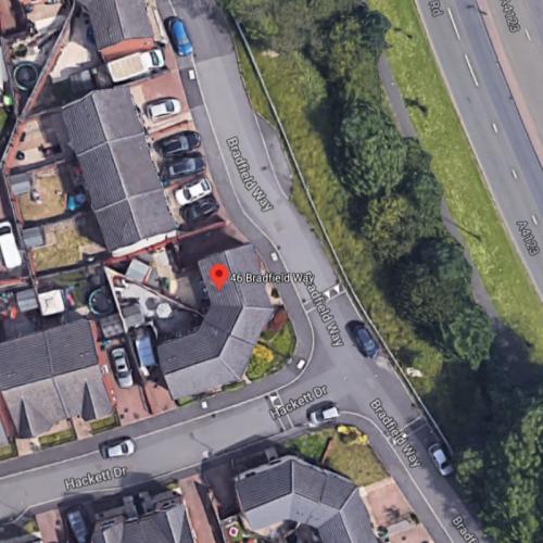 Youtubers TGFBro house (former) in Dudley, United Kingdom (Google Maps)