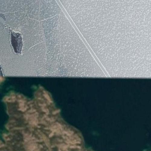 End of the Ice Road in Gameti, Canada (Google Maps)