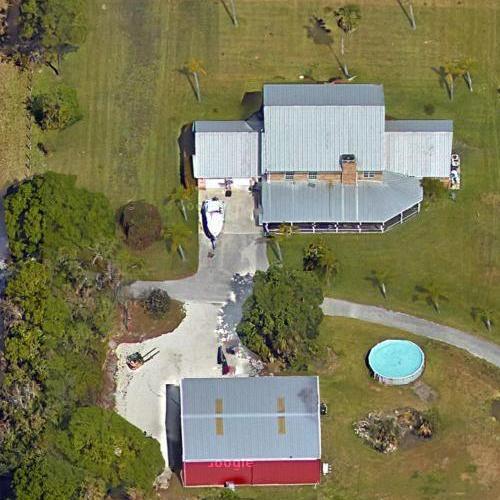 Ross Chastain's house in Olga, FL (Bing Maps)