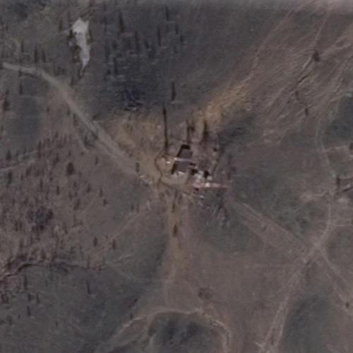 Karabash TV tower in Karabash, Russian Federation (Google Maps)