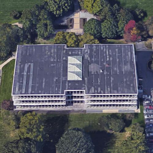 'Irwin Library' by Minoru Yamasaki in Indianapolis, IN (Google Maps)