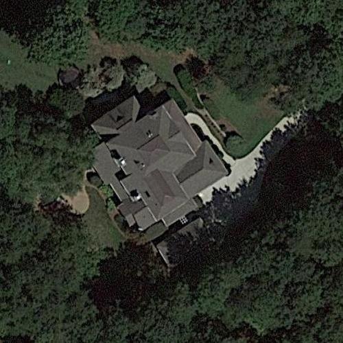 Scott Speed's house in Mooresville, NC (Bing Maps)