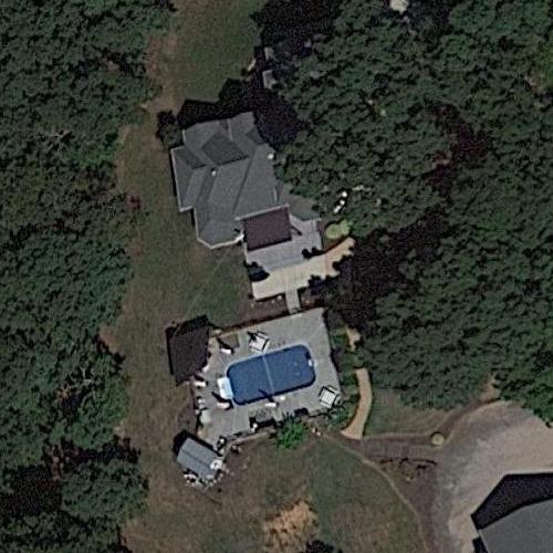 Slugger Labbe's house in Mooresville, NC (Google Maps)