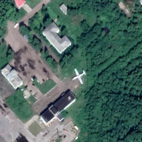 Yak-40 in Kotlas, Russian Federation (Google Maps)