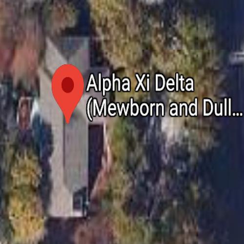 Alpha Xi Delta house at Georgia Institute of Technology in Atlanta, GA ...