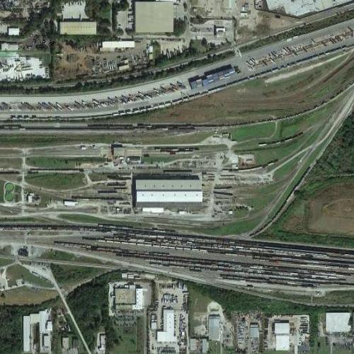 Yeoman Yard - CSX in Tampa, FL (Google Maps)