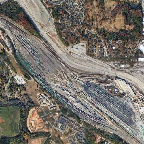 Inman Yard - NS in Atlanta, GA (Google Maps)