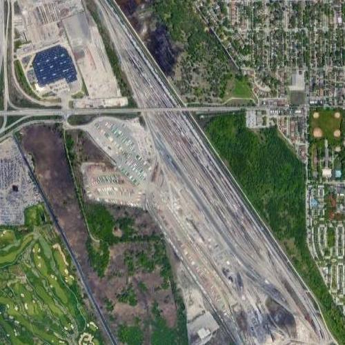 Calumet Yard - NS in Chicago, IL (Google Maps)