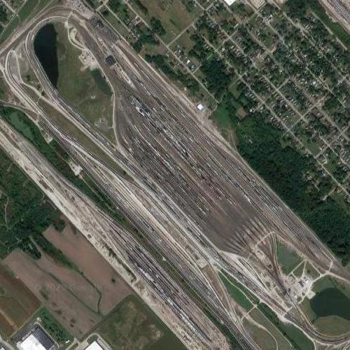 Gateway Yard - Alton and Southern Railway in East St Louis, IL (Google ...