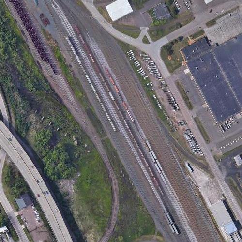 Rice's Point Yard - CP in Duluth, MN (Google Maps)
