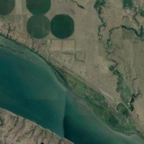 Fort Thompson Mounds in Fort Thompson, SD (Google Maps)