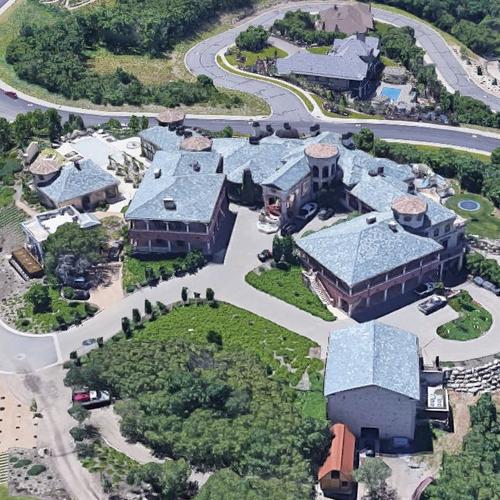 Jayson Orvis' House (Former) in Bountiful, UT (Google Maps)
