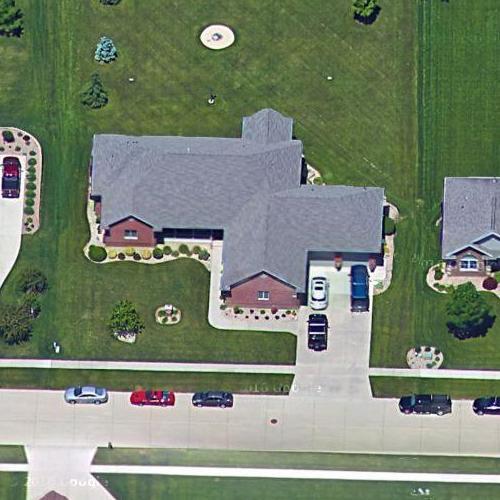 Marshal Yanda's house in Marion, IA (Google Maps)