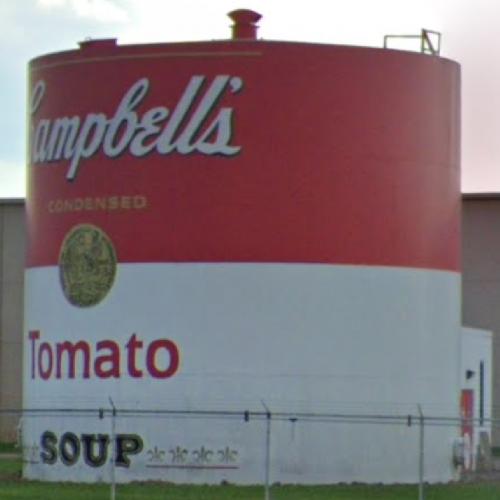 Giant Soup Can In Napoleon OH Google Maps 