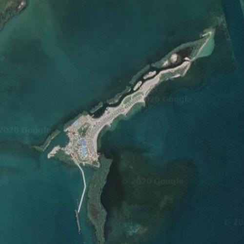 Harvest Caye in Harvest Caye, Belize (Google Maps)
