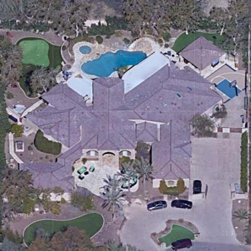 Taylor Lewan's house in Paradise Valley, AZ (Google Maps)