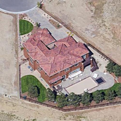 Derek Wolfe's house in Lone Tree, CO (Google Maps)