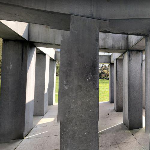 'Column Pavilion' by Charles Vandenhove in Antwerp, Belgium (Google Maps)